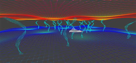 grids of waves shaders showcase three js forum