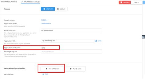 Cara Deploy API Dengan Node Js Knowledge Base Jagoan Hosting Indonesia
