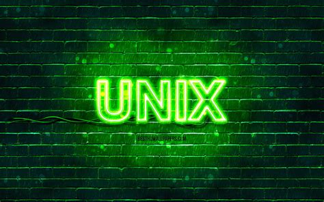 1920x1080px 1080p Free Download Unix Green Logo Green Brickwall