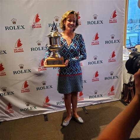 Melodie Schaffer Rolex Canadian Sailor Of The Year Globe40