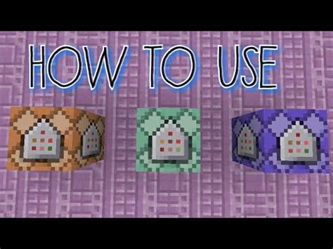 How To Use Command Blocks Minecraft PE YouTube