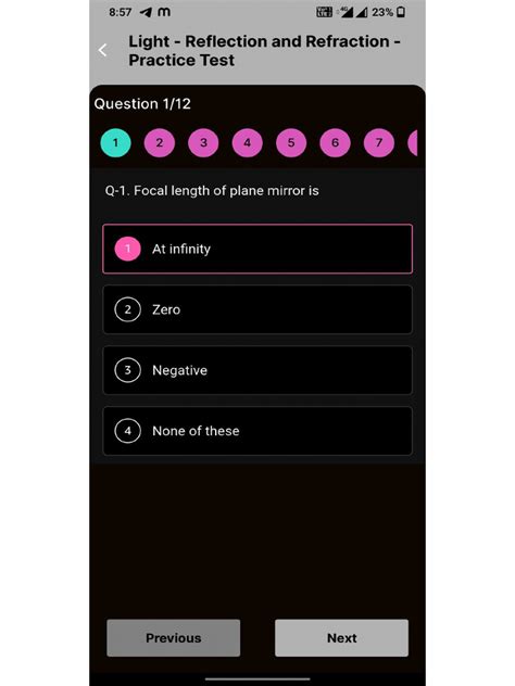 Light Reflection And Refraction Practice Testpdf Pdf