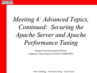 Apache Web Server Setup PPT