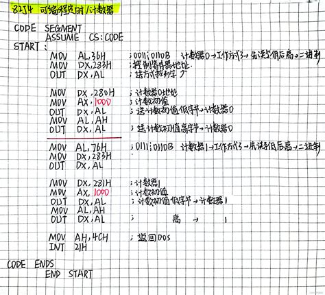 桂电 微机实验 期末考试复习 8255，8254，0809 桂林电子科技大学微机原理实验考试卷 csdn博客