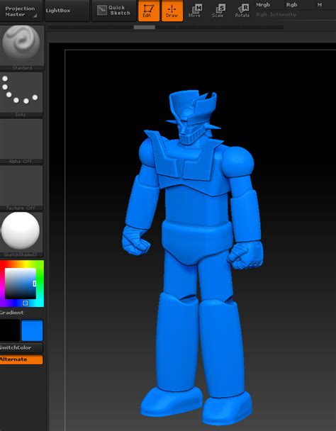 Obj File Mazinga Z Vintage Toy 🤖・3d Printer Model To Download・cults