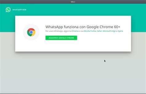 WALC 0.2.0 redirects to Google Chrome Update after a Whatsapp update ...