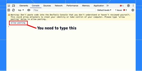 Think Before You Paste Devtools Warns Against Self Xss Risks