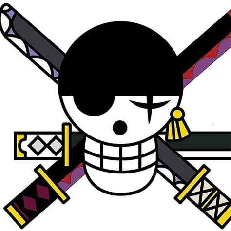 One Piece Zoro Logo By Robin Redbubble One Piece Logo Zoro Anime