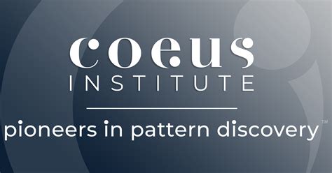 Coues Institute Pioneers In Pattern Discovery