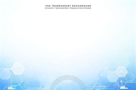 Premium PSD Abstract Technology Polygonal Mesh Lines On Transparant Background