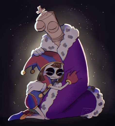 Pomni And Kinger Tadc Kinger X Queenie Fanart The Amazing Digital