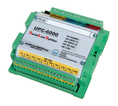 Upc 6000 Dnv Approved Nmea Serial Line Splitter O Øverland