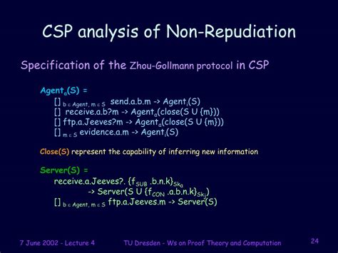 Ppt Formal Methods For Security Protocols Powerpoint Presentation