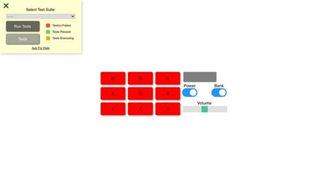 Freecodecamp Drum Machine