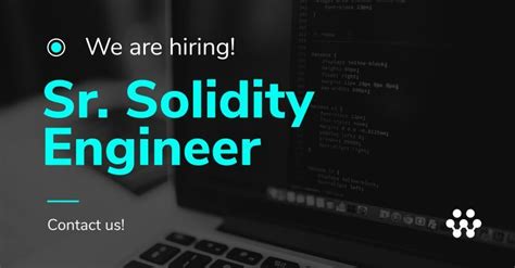 Webstarted Hiring Wearehiring Opening Remote Solidity Engineer Brenda Ochoa