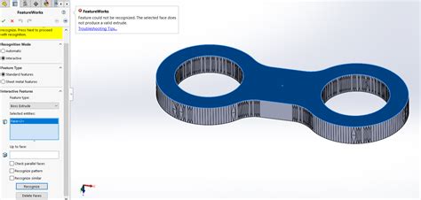 Why Isnt Featureworks Recognizing The Features In This Basic Model