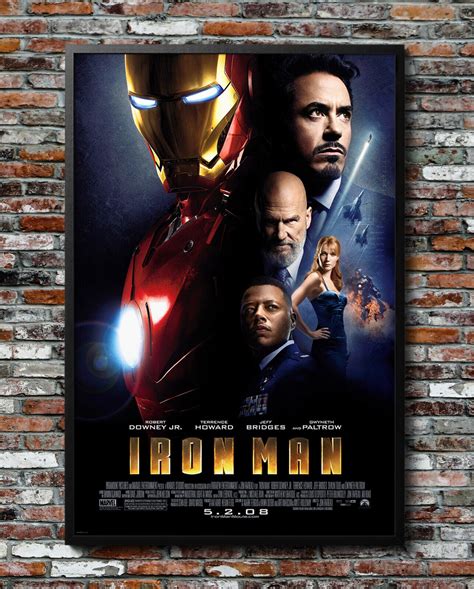 Iron Man 1 Movie Poster