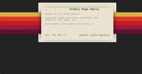 20 Css Profile Card Designs 2024 Update