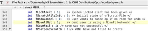 Microsofts Ms Dos And Word Source Code Is Filled With Easter Eggs Neowin