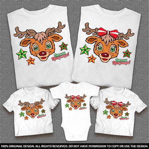 Коледни и Новогодишни тениски с Еленчета