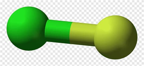 Chlorine Molecule Model