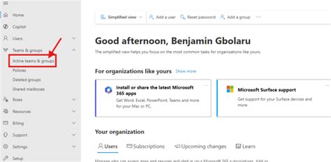 Comprehensive Guide To Managing Microsoft 365 Groups In The Admin Center Medha Cloud