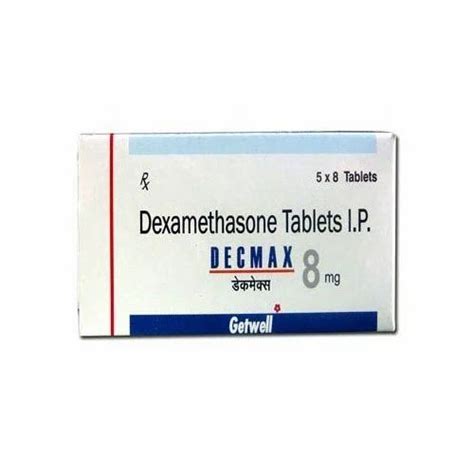 Decmax 8mg Tablet At ₹ 80 Stripe Nasirpur Ghaziabad Id 2853224128530