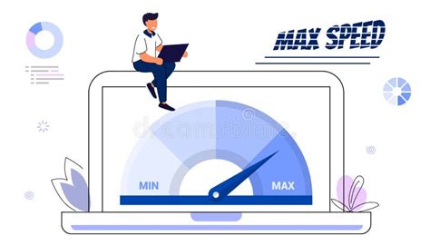 Website Loading Optimization Page Speed And Seo Stock Vector Illustration Of Booster Download