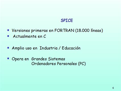 Programa De Simulación Spice