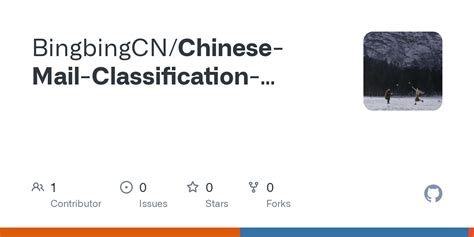 Github Bingbingcnchinese Mail Classification System Based On Naive Bayesian Algorithm