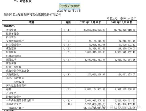 如何看懂伊利资产负债表中的流动资产（二） 上篇介绍了资产负债表中的所有者权益项的个人理解这篇介绍资产负债表中的资产，以 伊利 为例，主讲流动