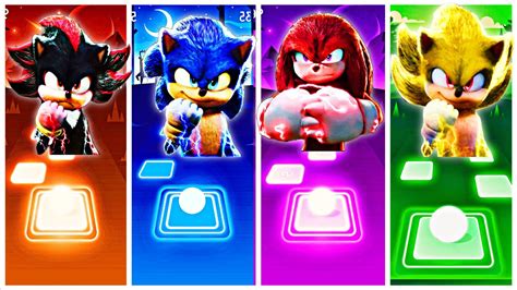 Sonic The Hedgehog 🆚 Shadow The Hedgehog 🆚 Knuckles 🆚 Super Sonic 🎶