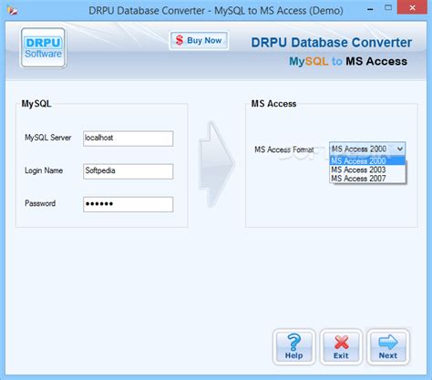 Drpu Database Converter Mysql To Ms Access Download Softpedia