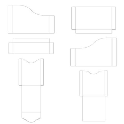 Трафареты кармашек из бумаги 27 фото