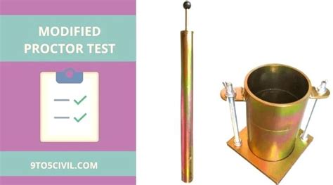 What Is Modified Proctor Test Difference Between Standard Proctor Test Vs Modified Proctor Test