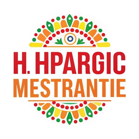 A Logo For Hypnota A Hypnota And A Circle Of Multicolored Flowers Premium Ai Generated Image