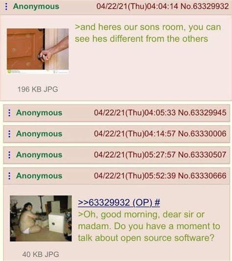 anon uses linux r greentext