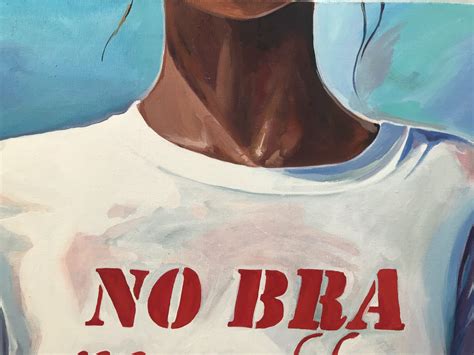 No Bra Or Shirt