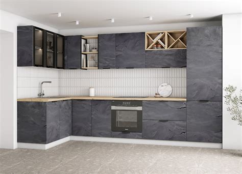 ᐉ Кухня модульная Фенис 3д Тирамису купить в Ростове недорого по цене от 15649 руб Арко Мебель