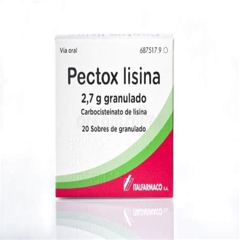 Pectox Lisine 27 G Granules Leaflet Spain Oladoctor