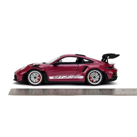 Ruby Star Pink Slips Porsche 911 Gt3 Rs 118 Scale Die Cast Car By J