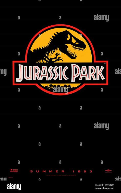 Jurassic Park 1993 Movie Poster