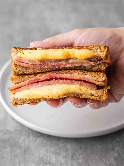 Melted Ham And Cheese Sandwich Riverten Kitchen