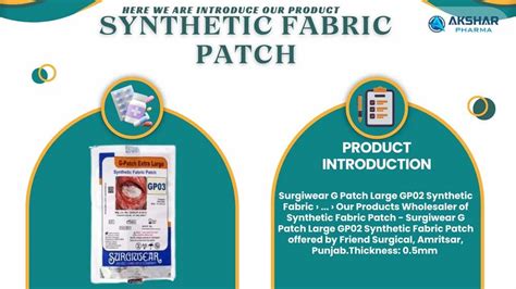 White Cotton Synthetic Fabric Patch Size Gp01 At ₹ 1499 Piece In Surat