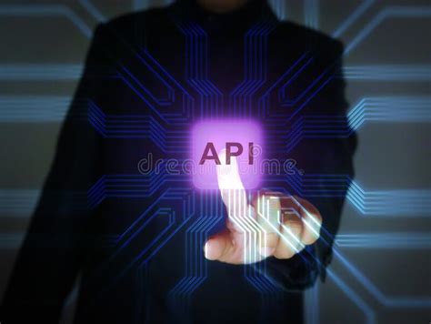 Finger Touching Activating Starting Api Application Programming