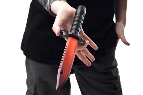 Купить штык-нож М9 Bayonet Градиент КС ГО / Fade CS GO