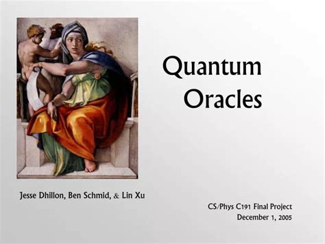 ppt quantum oracles exploring implementations and scalability for