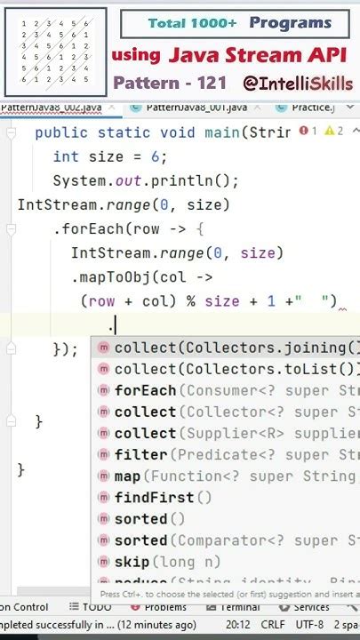 Pattern 121 Java 8 Features Shorts Java Coding Trending