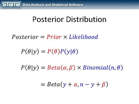 Introduction To The Bayes Prefix In Stata 15