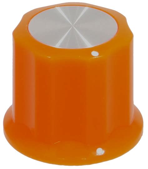 Synth Knob Synthie 4 Orange Synthie 4 Plastic Metal Knobs Electromechanical